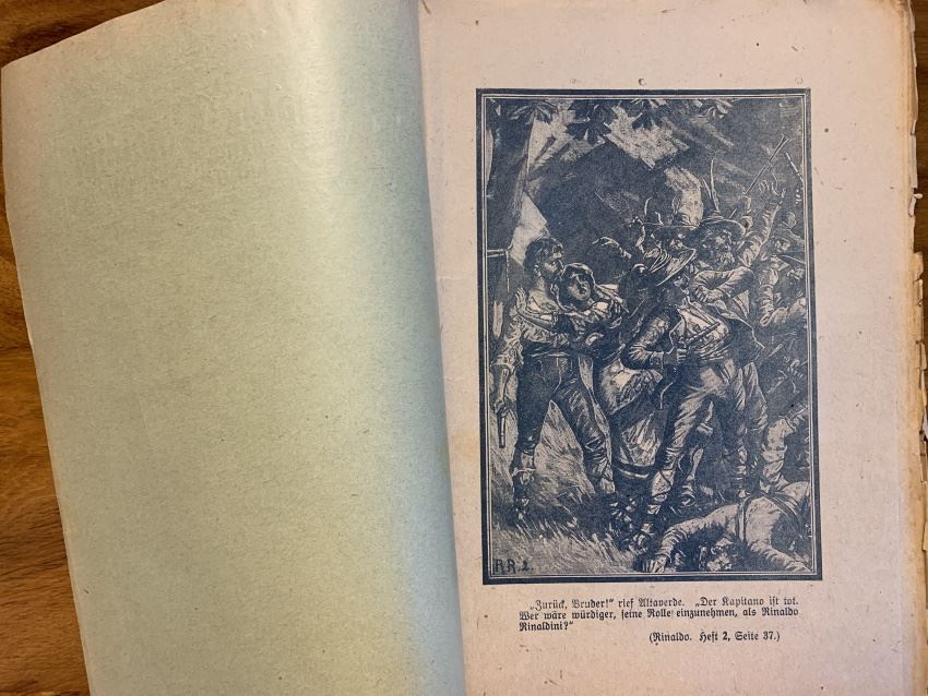Alte Bücherwelt - Rinaldo Rinaldini - Der Grösste Räuberhauptmann der ...